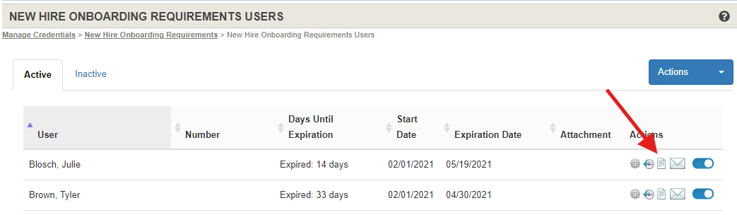 Why aren't my user's completions counting towards their Credential?