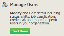 Add or Manage Individual User Credentials