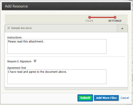 How To Assign An Outside Resource