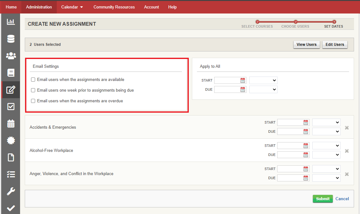 Vector LMS, TargetSolutions Edition