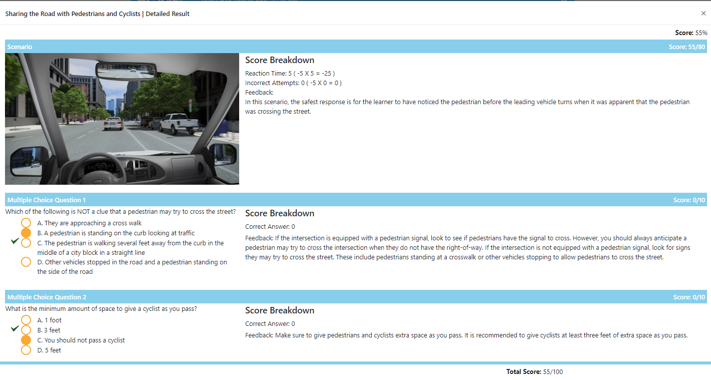 How the Driver Program assessment works