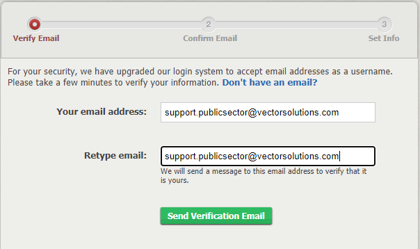 How do I validate my email with TargetSolutions?
