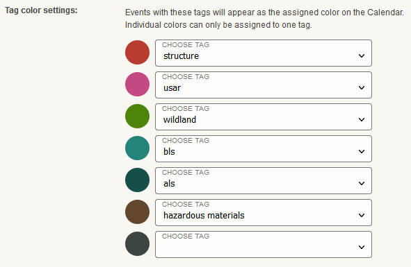 Release Announcement: Color-coded Events on Calendar