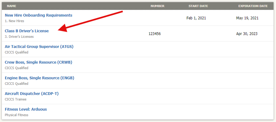How do I update my credential/license information?