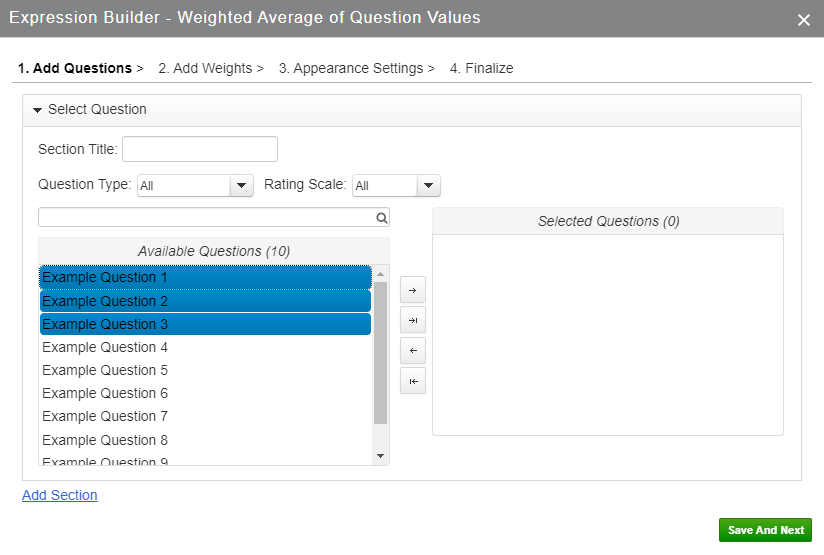 Computed Questions: Scoring and Attempts Wizards