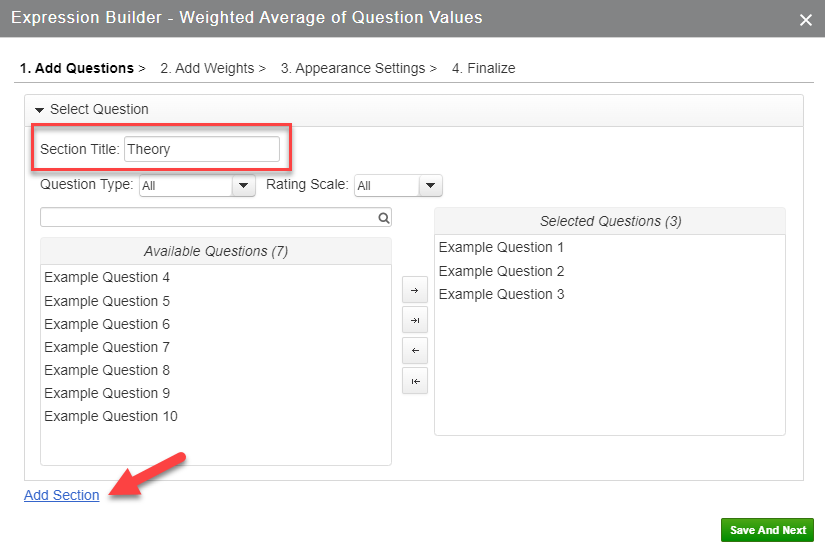 Computed Questions: Scoring and Attempts Wizards