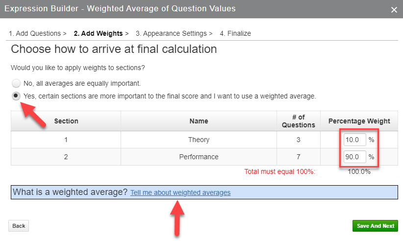 Computed Questions: Scoring and Attempts Wizards