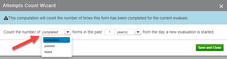 Computed Questions: Scoring and Attempts Wizards