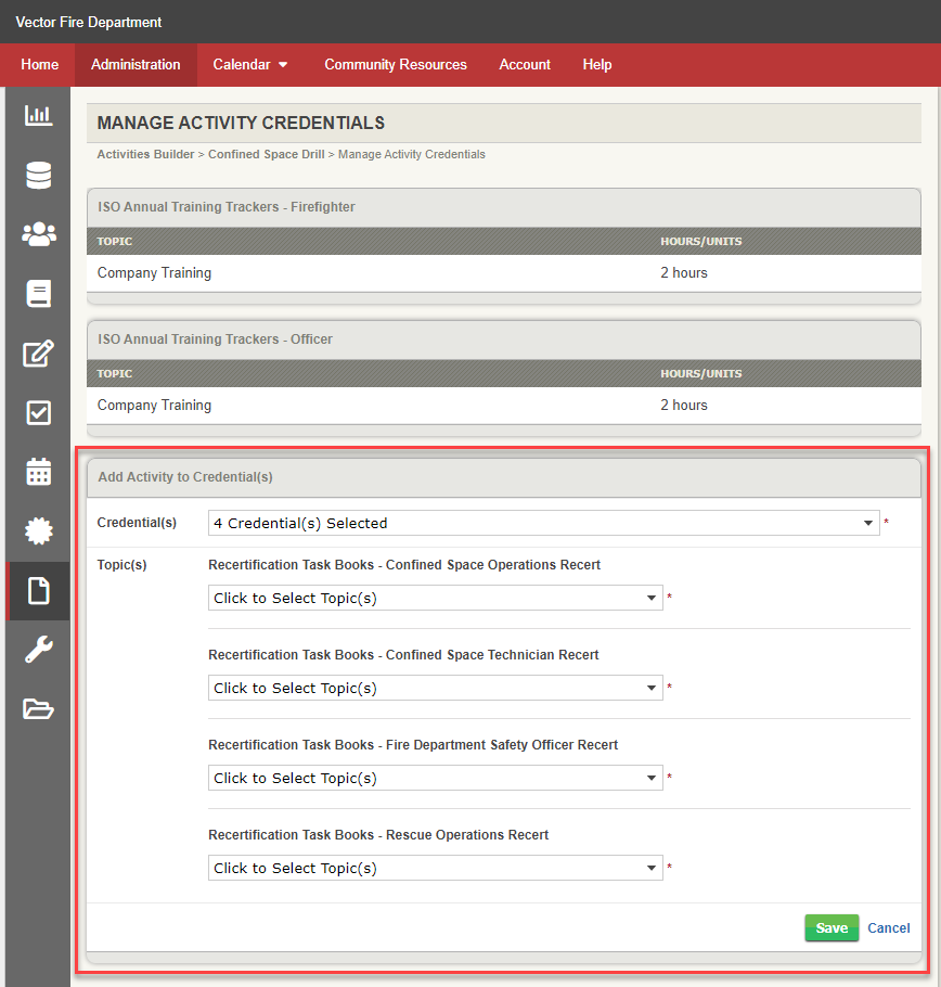 Release Announcement: Mass Management Functionality in Activity-to-Credentials Shortcut Feature