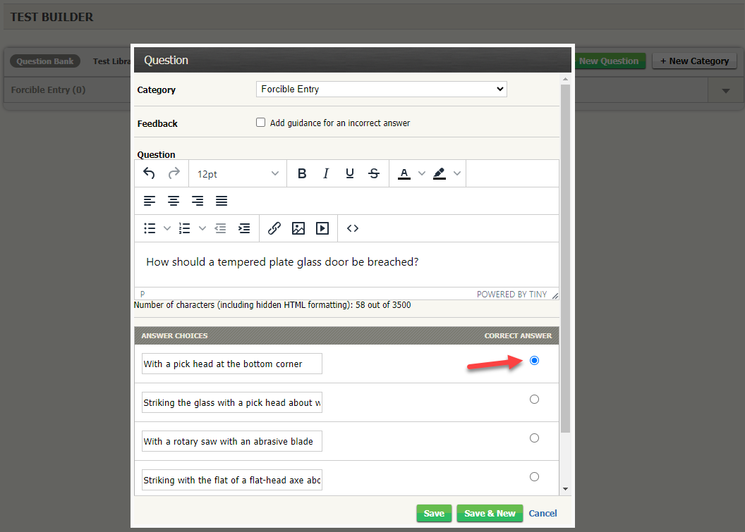 How do I create a Custom Test?