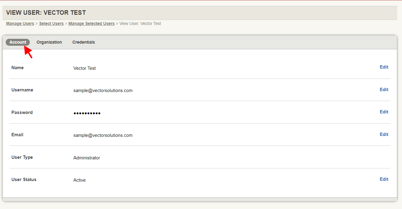 Inactivating or Deleting a User
