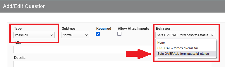 Using Evaluation Forms in Credentials